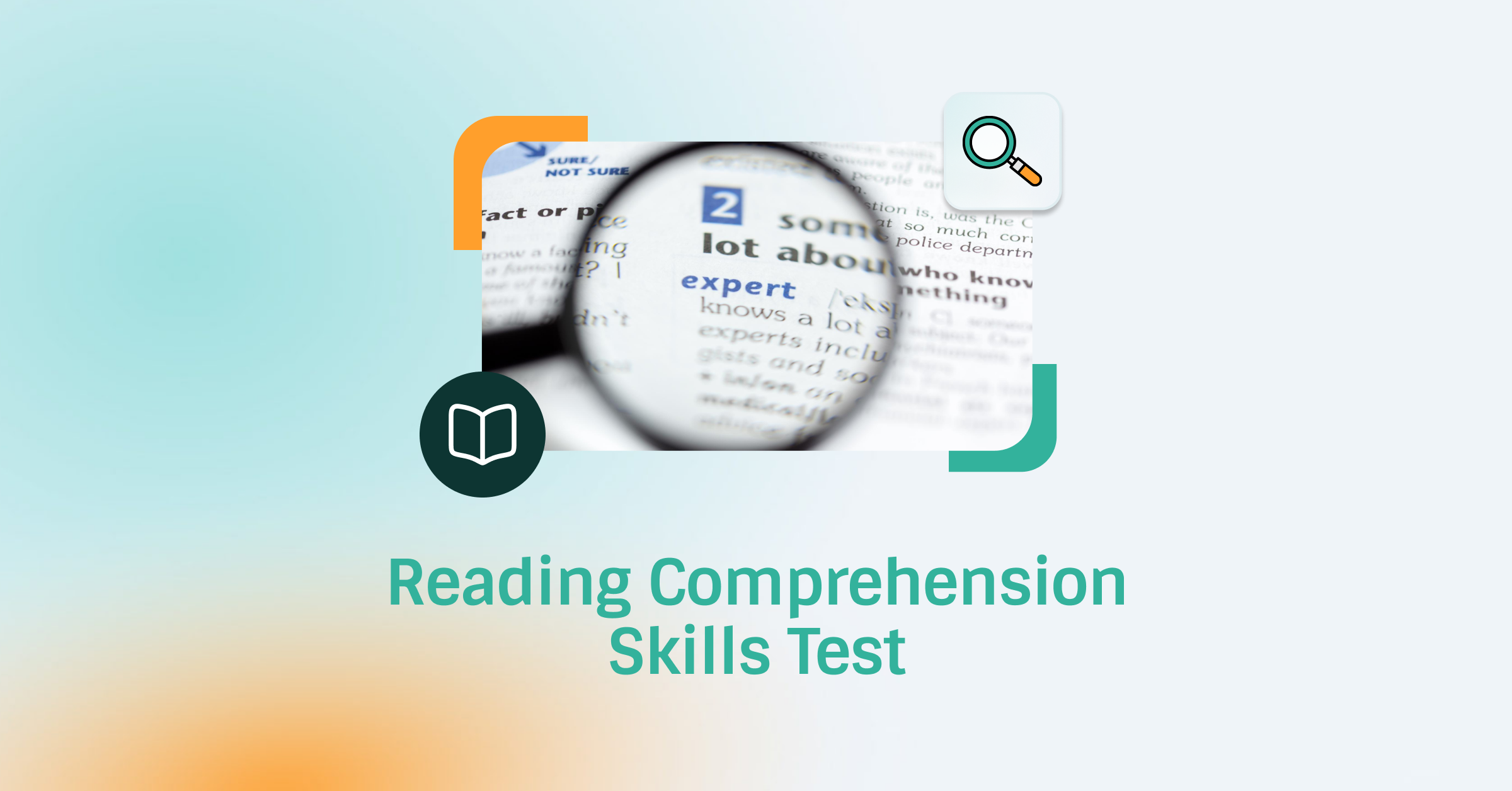 Reading Comprehension Skills Test for Hiring Teams